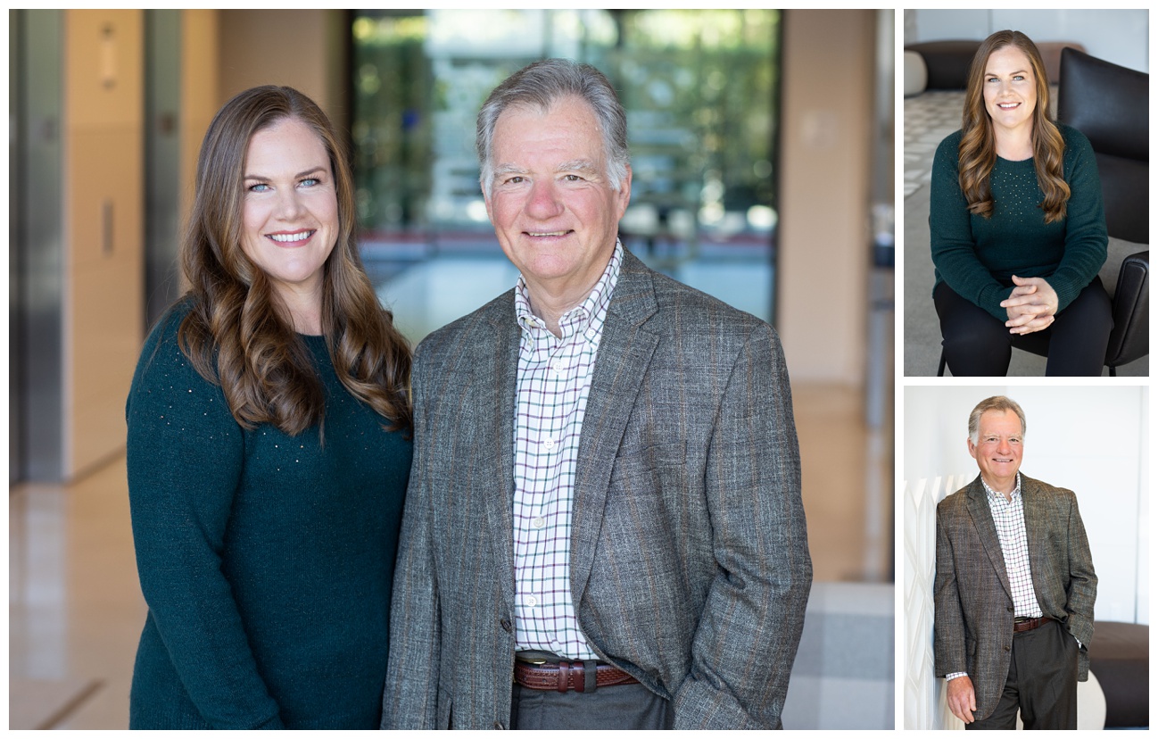 Branding photos for financial planning team in San Diego
