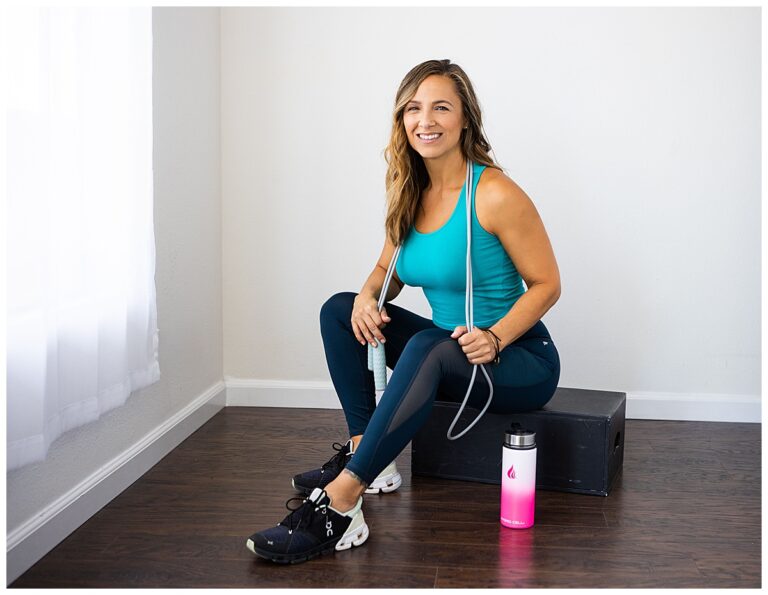 Branding photos for San Diego fitness expert | Marcy Browe Photography