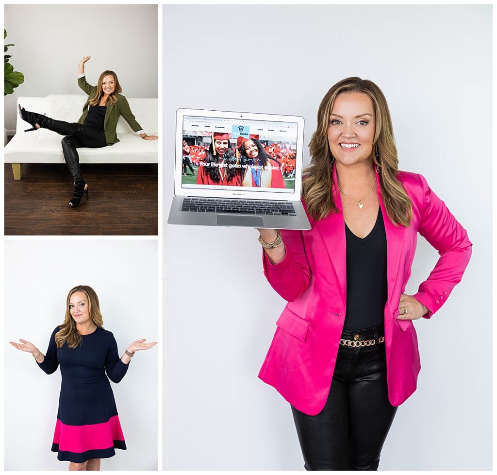 Branding photos for Cheryl Broom of GradComm